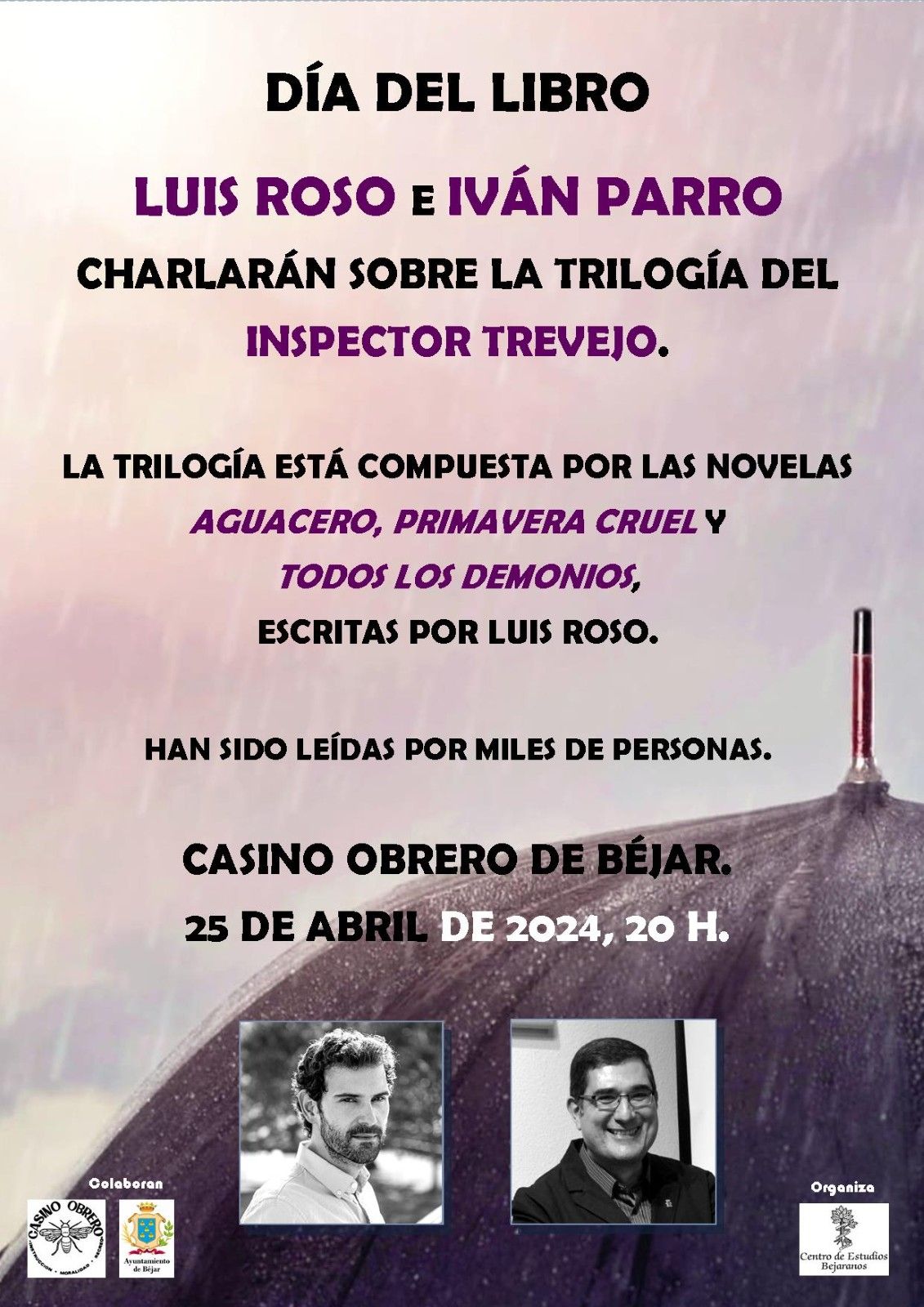 Día del Libro 2024. Conversación entre Luis Roso e Iván Parro sobre ...